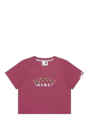 A BATHING APE Aape * Graphic Star-print T-shirt - Red