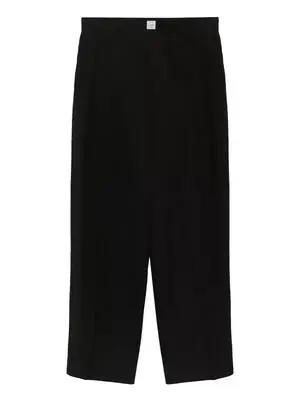 TOTEME Double-pleat Trousers - Black