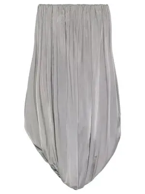 Attico Draped Mini Dress - Grey