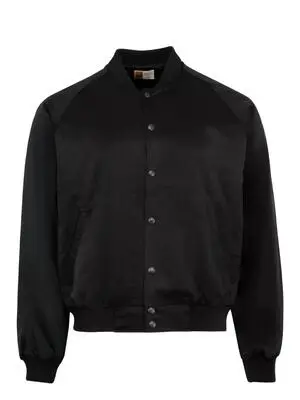 SAINT MXXXXXX Love Song Satin Jacket - Black