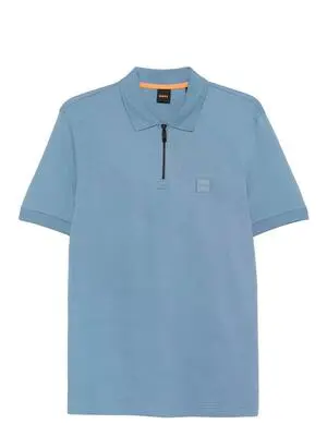 BOSS Piqué Polo Shirt - Blue