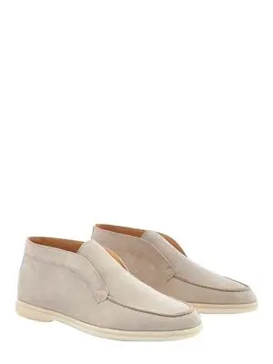 SCAROSSO Leonardo Ankle Boots - Sand - Suede
