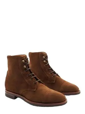 SCAROSSO Paolo Boots Light Brown - Suede