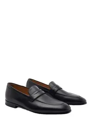 SCAROSSO Marzio Loafers - Black - Calf Leather