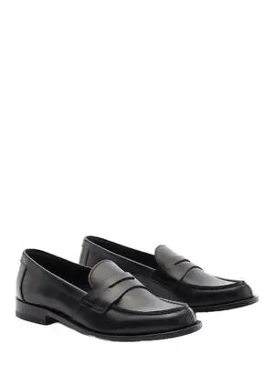 SCAROSSO Harper Loafers - Black - Calf