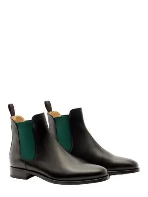SCAROSSO Giancarlo Chelsea Boots - Brown Calf