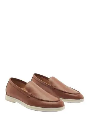 SCAROSSO SCAROSSO Ludovica Loafers Cognac - Calf