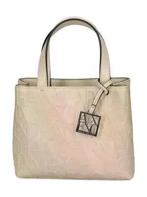 Armani Exchange Monogram-pattern Tote Bag - Neutrals