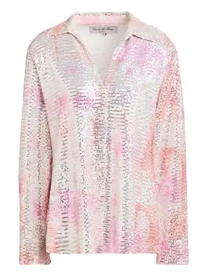 CONNOR & BLAKE Tie-dyed Sequin Shirt - Pink