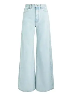 Khaite Dane Wide-leg Jeans - Denim