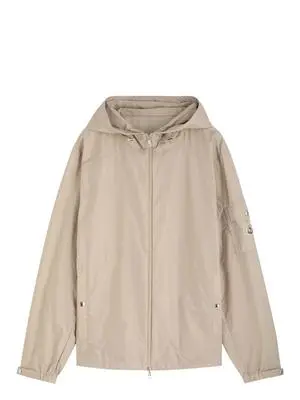 Moncler Etiache Hooded Shell Jacket - Beige