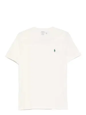 Polo Ralph Lauren Polo Pony-embroidered T-shirt Neutrals