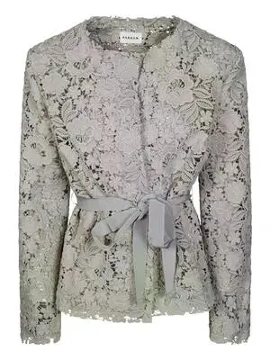 P.a.r.o.s.h Lace Jacket Grey