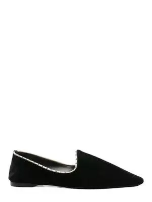 TOTÊME Velvet Flats - Black