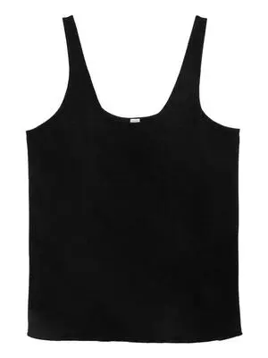 TOTEME Sablé Tank Top - Black