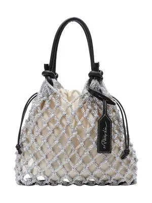 3.1 Phillip Lim Macrame Mini Sac Silver