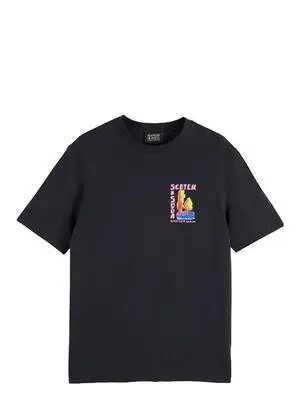 Scotch & Soda Artwork Graphic T-shirt - Meteorite