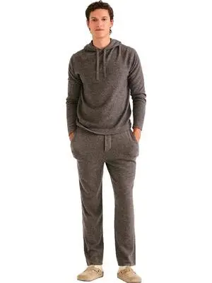 Naadam Cashmere Hoodie - Granite