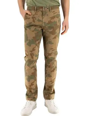 DEVIL-DOG DUNGAREES Cotton Stretch Twill Chinos - Dusty Camo