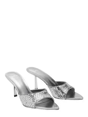 MANGO Pointed Toe Slide Sandal
