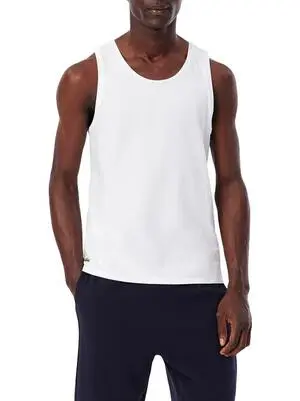 Lacoste 3-pack Cotton Tanks - White