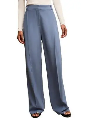 M.M.LAFLEUR Rina Sculptural Pant - Dusty Blue