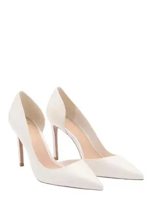 MANGO MANGO Half D'Orsay Pointed Toe Pumps