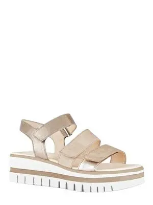 Gabor Strappy Wedge Sandal - Mutaro