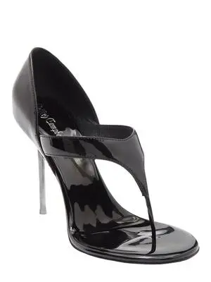 Jeffrey Campbell Jeffrey Campbell Rhian Stiletto Sandal Black Patent