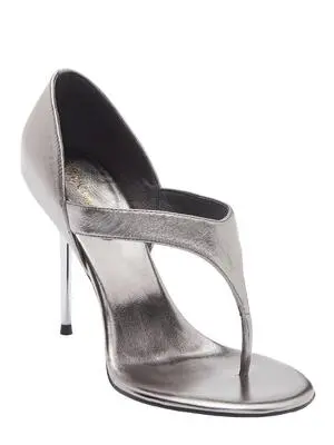 Jeffrey Campbell Jeffrey Campbell Rhian Stiletto Sandal Pewter Metallic