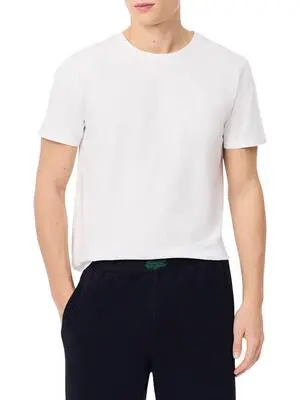 Lacoste 3-pack Cotton Crewneck T-shirts - White