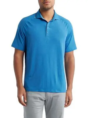 Johnnie-o Callan Performance Polo - Barrels Blue