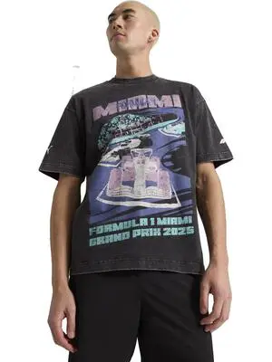 PUMA Formula 1â® Miami Graphic T-shirt - Black