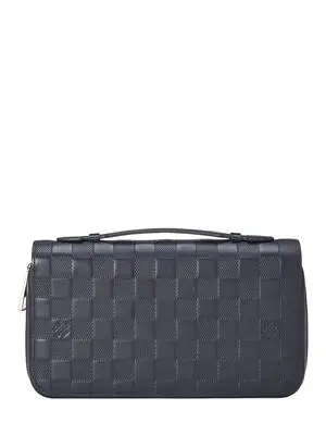LOUIS VUITTON Damier Infini Zippy Xl Wallet - Navy