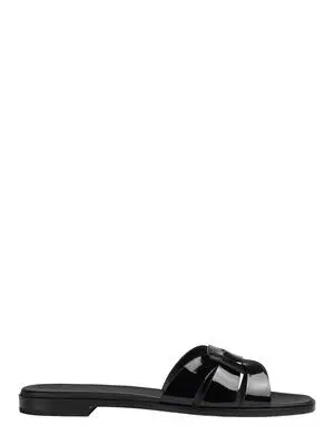 DOUCAL'S Doucal's Flat Sandal Black