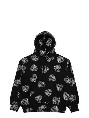 Supreme Love Cash Hooded Sweatshirt - Black