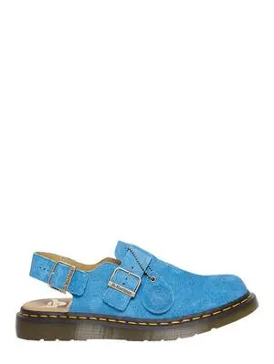 Dr. Martens Jorge Made In England Suede Slingback Mule - Blue