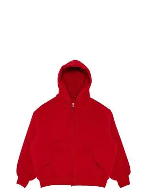 Supreme X The North Face Down Filled Zip-up Hooded Sweatshirt - Red
