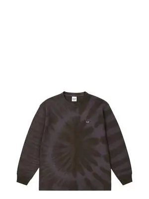PALACE Tie-dye Waffle Long-sleeve - Grey