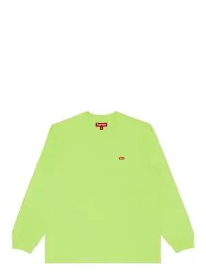 Supreme Small Box Long-sleeve Tee 'bright - Green