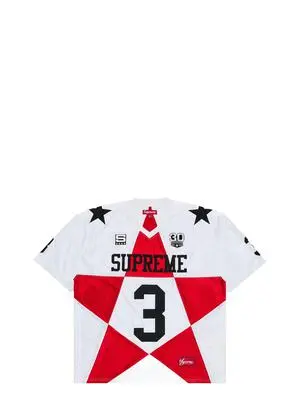 Supreme Star Football Jersey - White