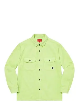 SUPREME Corduroy Shirt 'pale Mint'
