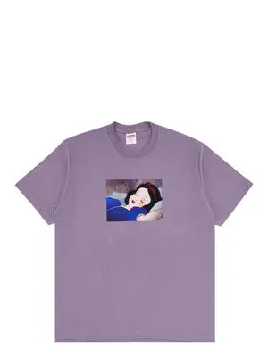 Supreme Snow White Tee 'dusty - Purple