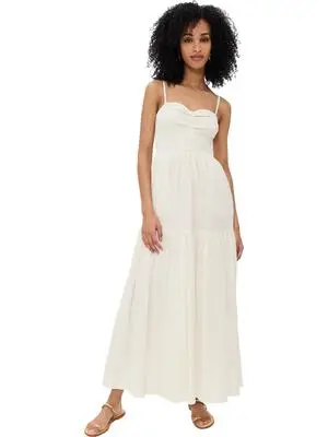 L*Space Mallorca Maxi Dress - Cream