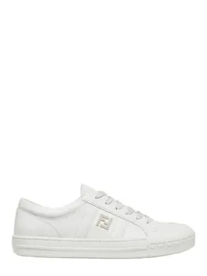 Fendi Domino Low-top Sneakers - White