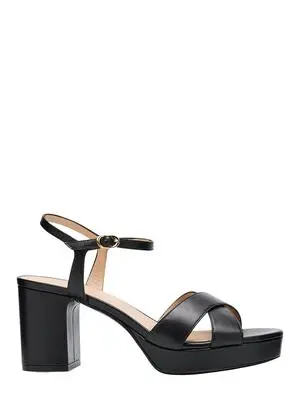 STUART WEITZMAN Dayna Platform 80 Sandals - Black