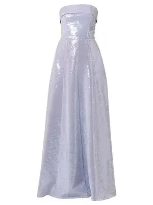 Shoshanna Bennett Strapless Sequin Gown - Vst Bluiv