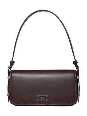 Kate Spade New York Small Leather Shoulder Bag - Hot Fudge