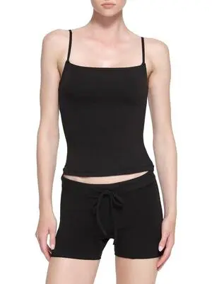 SKIMS Stretch Cotton Jersey Camisole - Soot