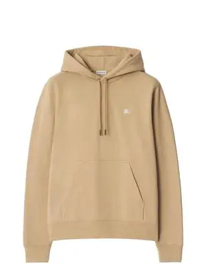 Burberry Knight Stamp Cotton Hoodie - Beige Beige